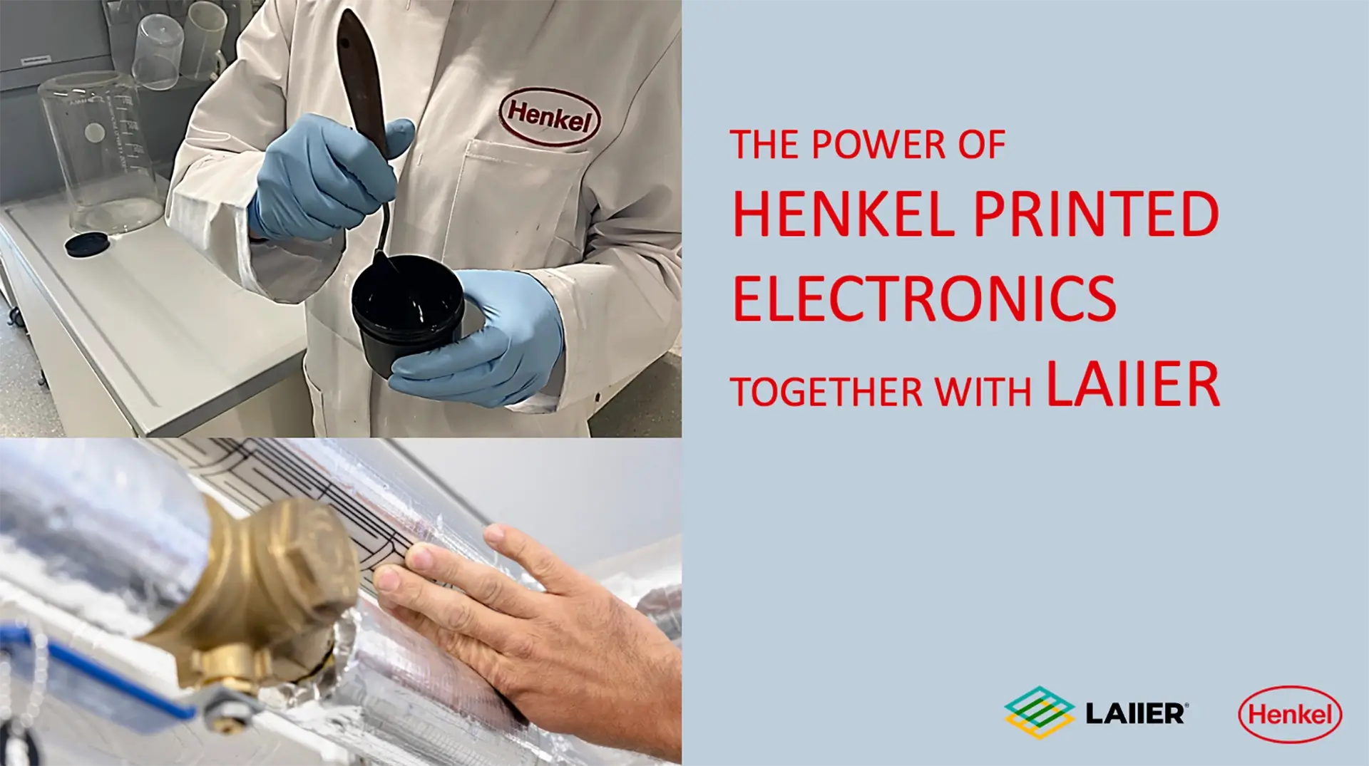 LAIIER® and Henkel partner to drive smart building applications based on printed electronics